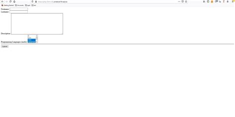 Php Form 45 Input Text Textarea Select Multiple Dev Community