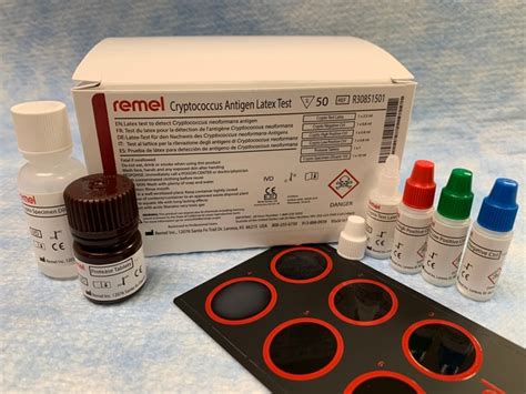 Thermo Scientific Cryptococcus Antigen Latex Test Kit 50 Tests Kit