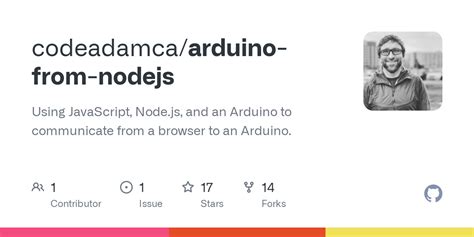 GitHub Codeadamca Arduino From Nodejs Using JavaScript Node Js And An Arduino To