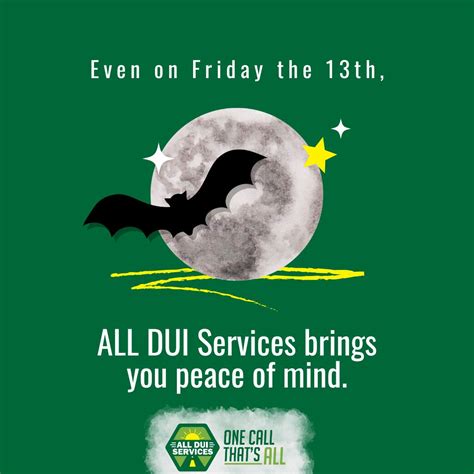 All Dui Services On Linkedin Fridaythe13th Peaceofmind Allduiservices Heretohelp Duiawareness…
