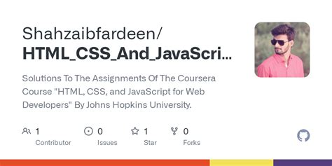 Github Shahzaibfardeenhtmlcssandjavascriptforwebdevelopers