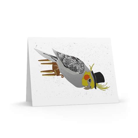 Fancy Cockatiel Greeting Cards 8 Or 16 Pcs Etsy