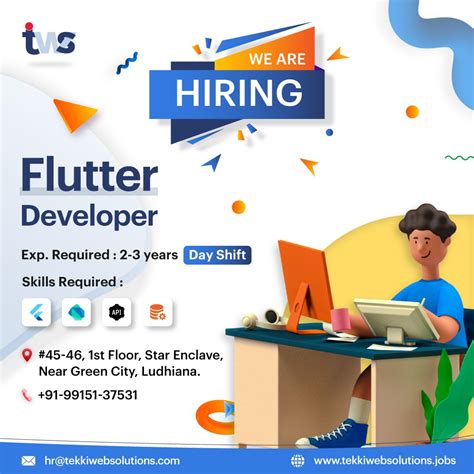 Nancy Arya On Linkedin Hiringalert Flutterdeveloper Experiencerequired Developerjobs