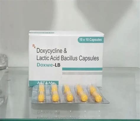 Doxycycline Lactic Acid Bacillus Capsules At Month In Baddi ID