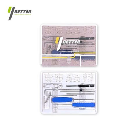 2 7 Herbert Screw Instrument Set Cannulated Screw Instrument Set Suzhou Youbetter Medical