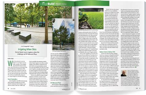 Sensor Based Irrigation Solves Urban Landscape Challenges