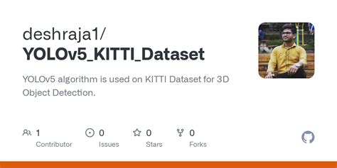 GitHub Deshraja YOLOv KITTI Dataset YOLOv Algorithm Is Used On KITTI Dataset For D Object
