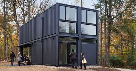 Shipping Containers Create Modern Media Lab At Bard College Curbed