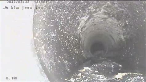 배관속 자갈 모래 가득 합니다 Youtube