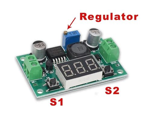 Lm2596 Voltage Regulator Step Down Buck Converter Module 4 40v In 1 35v