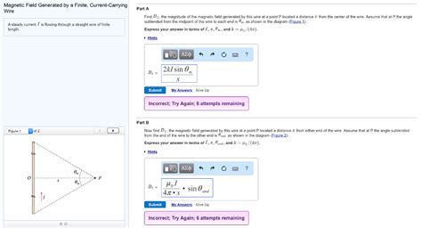Solved Magnetic Field Generated By A Finite