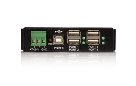 StarTech Mountable Port Rugged Industrial USB Hub