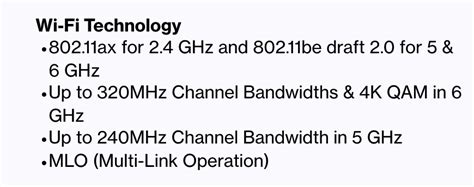 Linksys Velop 7 On 6ghz Not Using 802 11be And No 320 Mhz Bandwith R