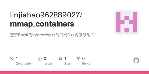 GitHub linjiahao mmap containers 基于Boost的interprocess的简易C 内存映射库