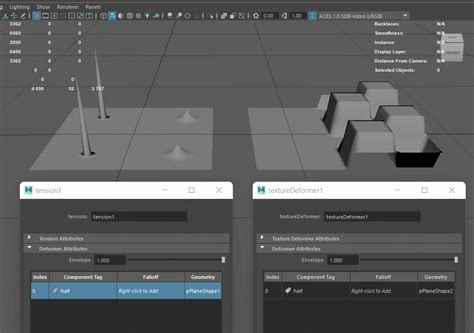 solved tension deformer does not work in maya 2022 autodesk community