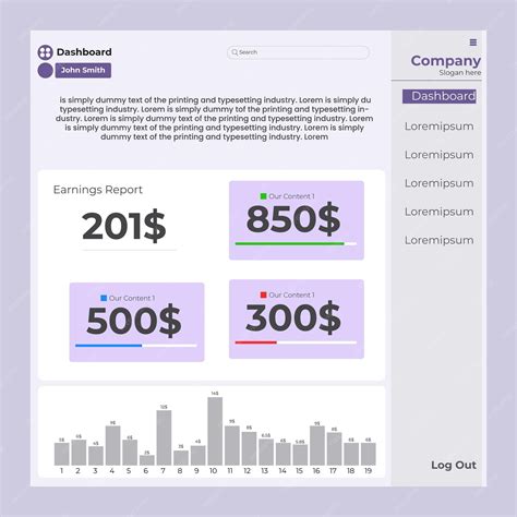 Premium Vector Use Of Realtime Analytics Performance Metrics And Data Visualization In An