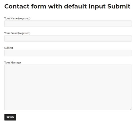 Using An Html5 Button Element As Contact Form 7 Submit Wpklik