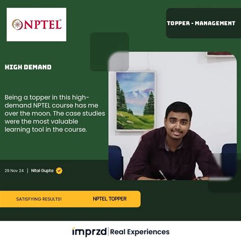 Nitai Gupta On Linkedin Nptel Managementinformationsystem
