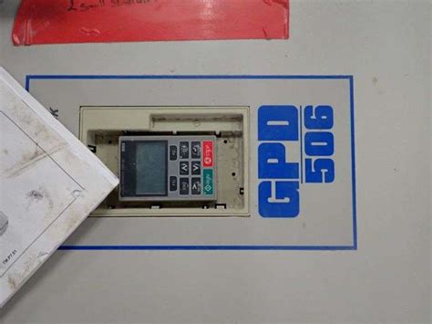 Yaskawa P Drive With Input And Output Reactors Yellow Tag Auctions