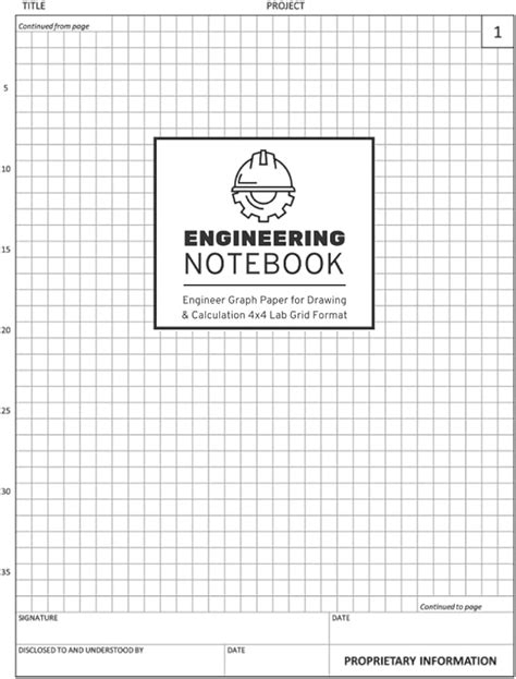 Engineering Pad Graph Paper