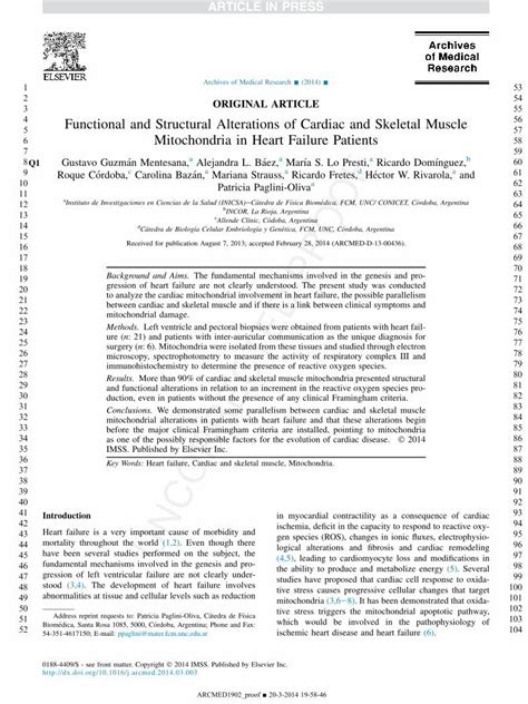 Pdf Functional And Structural Alterations Of Cardiac And Skeletal