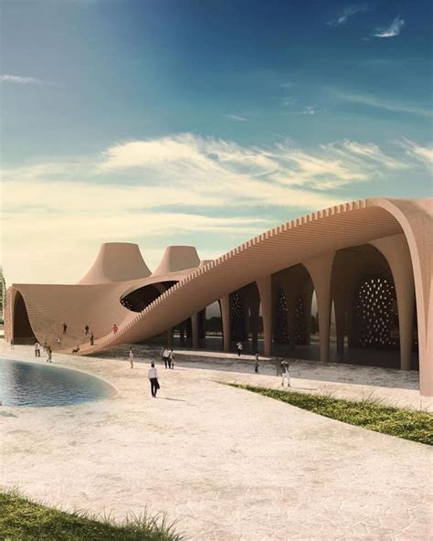 The ‘lunar Complex In Loshan Parametricarchitecture