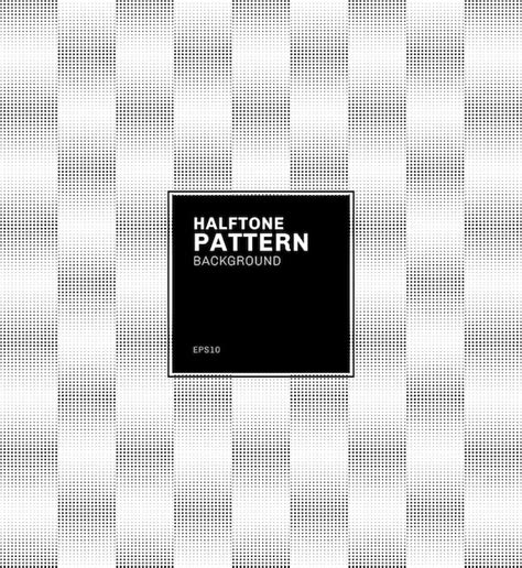 Premium Vector Abstract Geometric Square Pattern Halftone Style