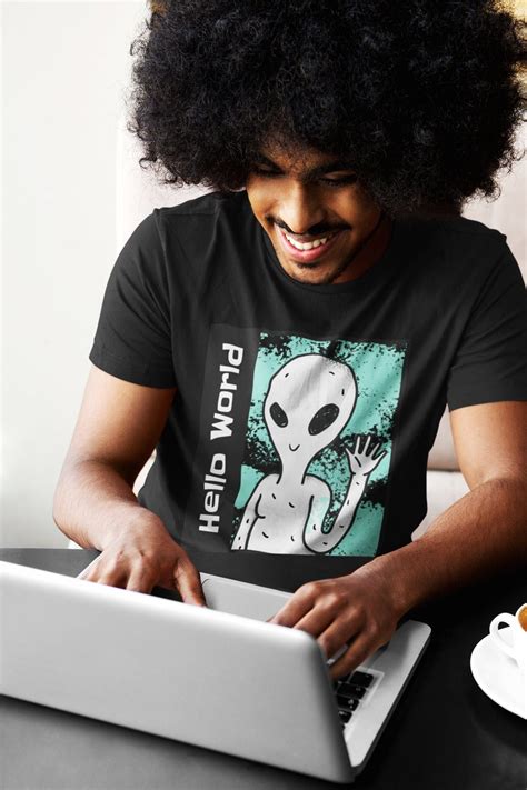 Hello World Tshirt Funny Programmer Coder And Developer Shirt Programming Coding Shirt For It