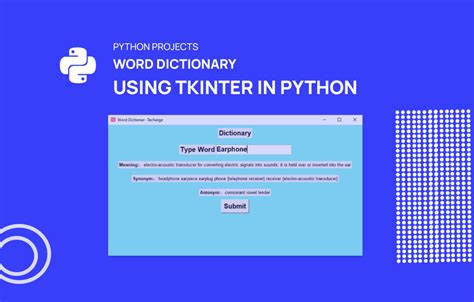 Word Dictionary Using Tkinter Techarge