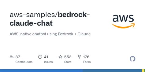 github aws samples bedrock claude chat aws native chatbot using