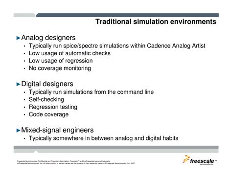 Mixed Signal Verification Challenges Slides Pdf Computer Software