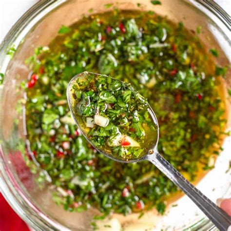 Red Chimichurri A Delicious Argentinian Sauce The Foreign Fork