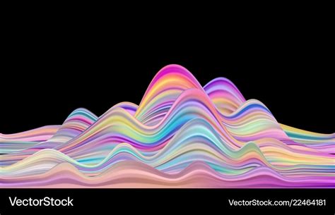 Abstract Colorful Background Color Flow Royalty Free Vector