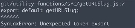 Nodejs Ava Test Setup Unexpected Token Export Stack Overflow