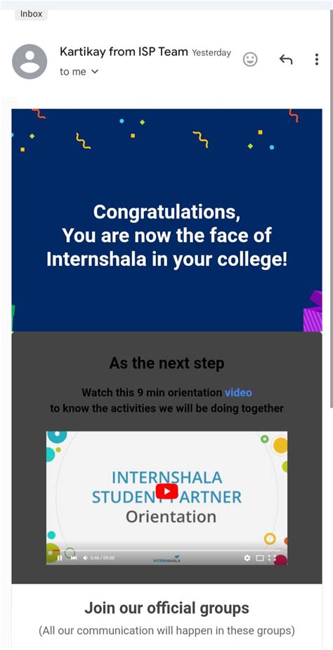 uday singh rana on linkedin campusambassador internshala