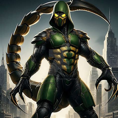 Spiderman Scorpion By Gallerybrisart2 On Deviantart