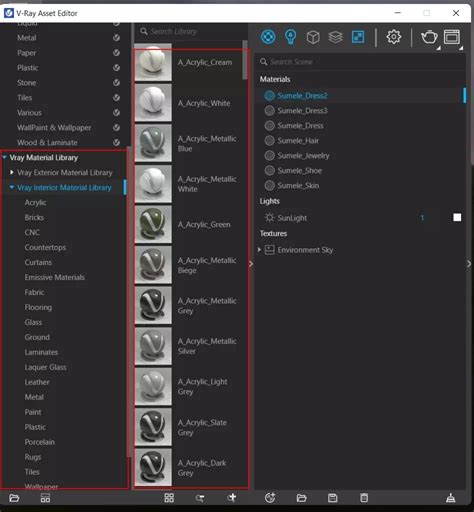 How To Create A Vray Material Library In Sketchup