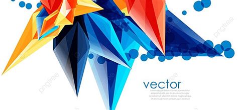 흰색 배경 배너에 컬러 유리 결정 템플릿 Psd 다운로드 디자인 자료 다운로드