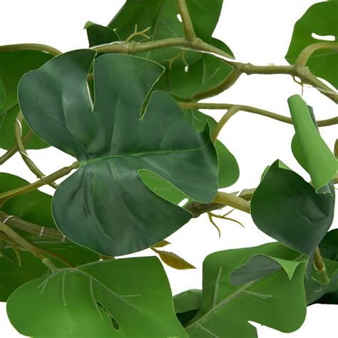 Green Leaf String Light Warm White Wilko