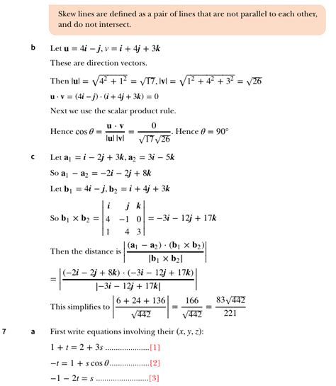 9231 Pure Maths 1 Vectors Exercise 2 Maths With David