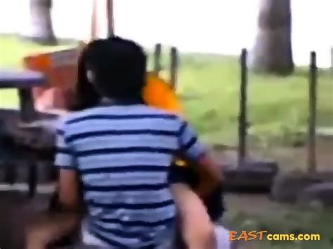 Paki Indian Public Sex On Bench