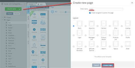Ionic Components Sample App Template