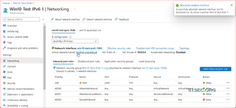 Configure Ipv6 On Azure Virtual Machine Netsec