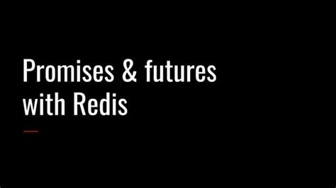 RedisConf Writing Modular Encapsulated Redis Code PDF Operating Systems Computer