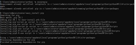 modulenotfounderror no module named pip internal cannot install