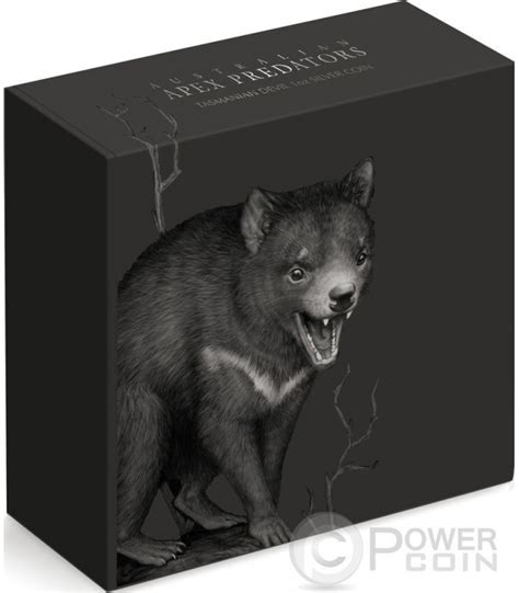 Tasmanian Devil Australian Apex Predators 1 Oz Silber Münze 1 Cook