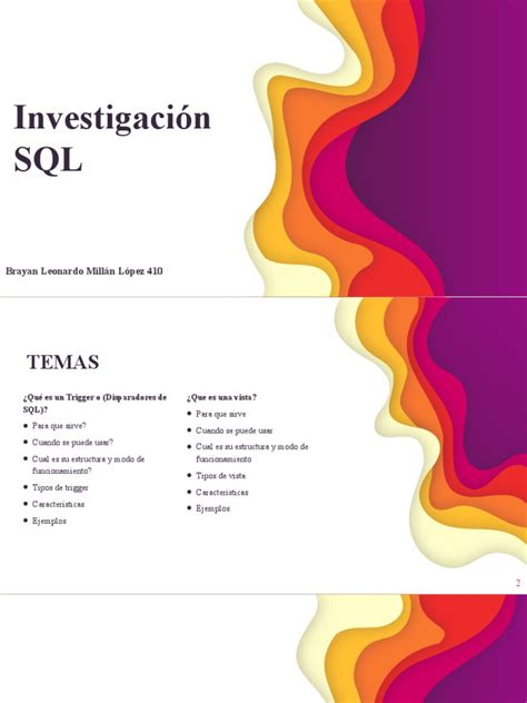 Diapositivas Trigger Pdf Sql Servidor Sql De Microsoft