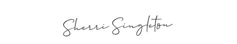77 Sherri Singleton Name Signature Style Ideas Amazing Online Autograph