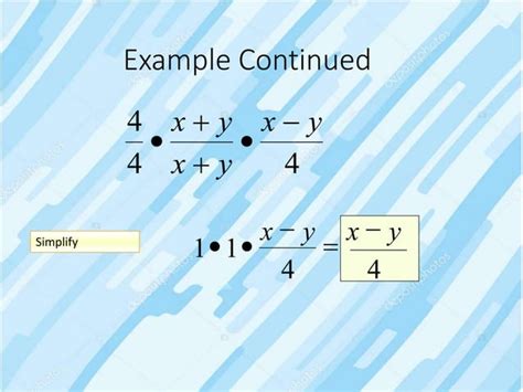 Multiplying Rationalexpressions Ppt