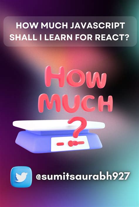 How Much Javascript Knowledge Do I Need Before Starting React I Only